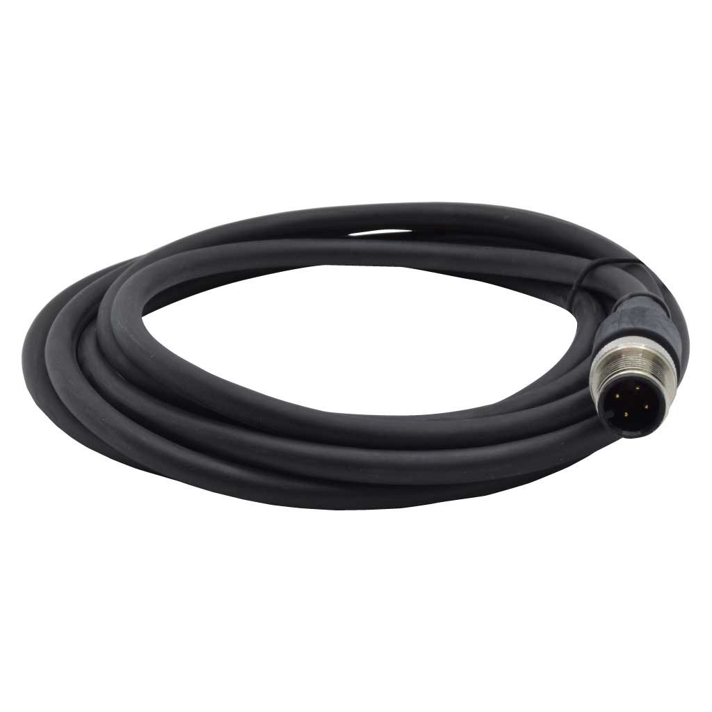 TP-M12-4MS2 — CONECTOR M12 PARA SENSOR DE 4 PINES MACHO RECTO 2 METROS ...